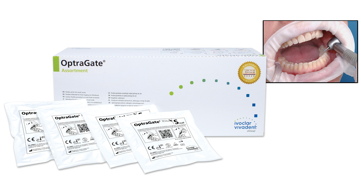 Diga dentale e relativi accessori: OPTRAGATE - 80pz REGULAR